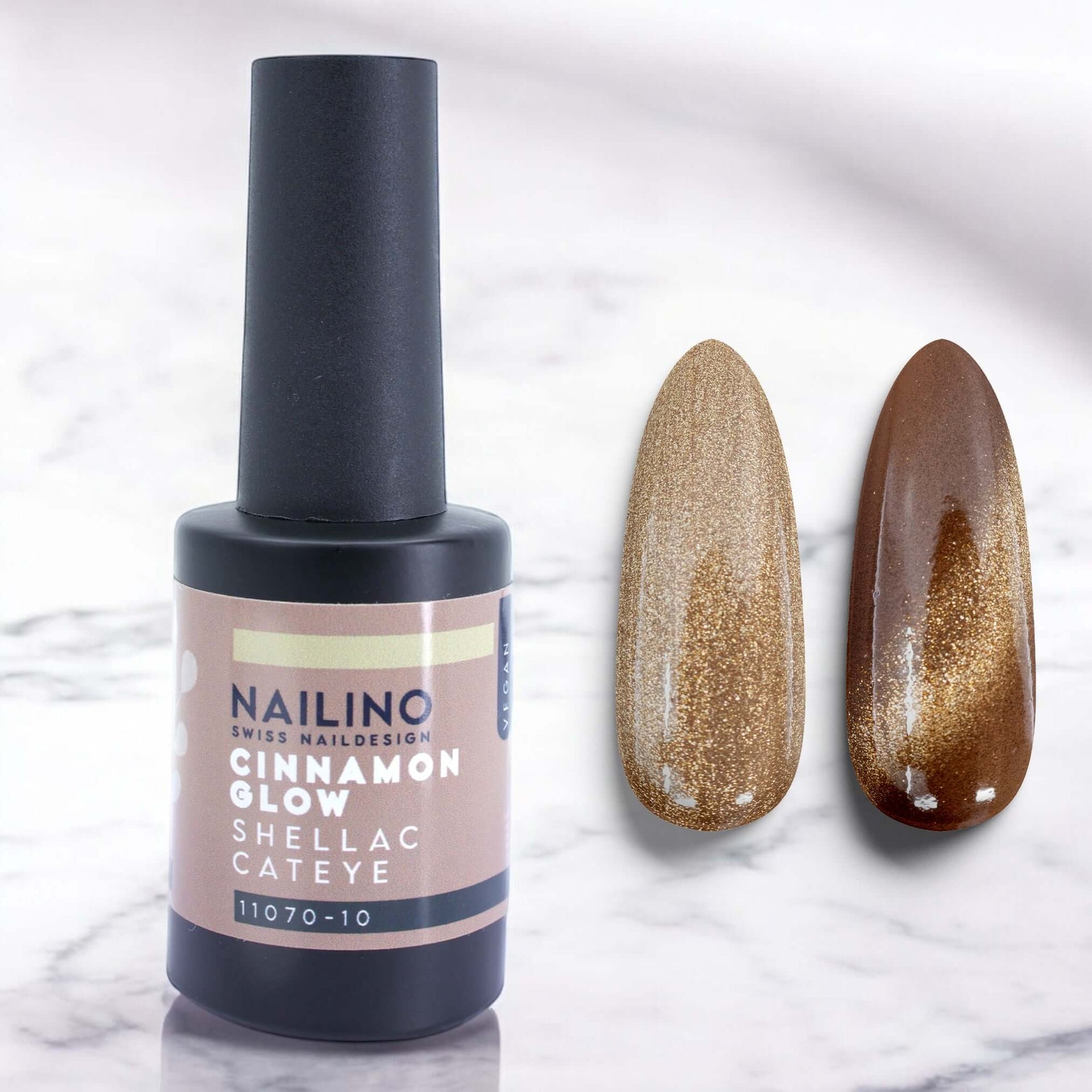 Shellac für langanhaltende und glänzende Nägel - NAILINO