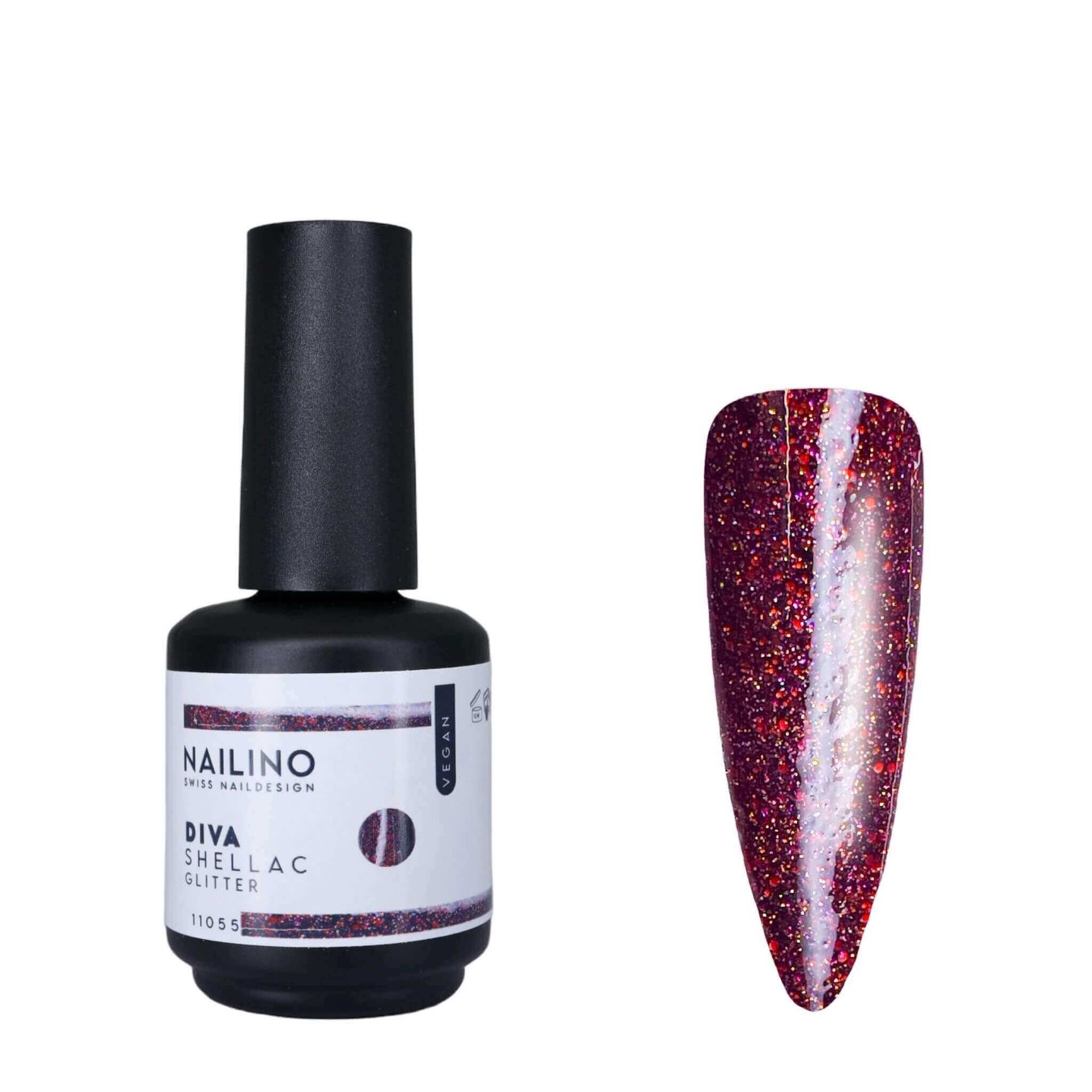 Shellac für langanhaltende und glänzende Nägel - NAILINO