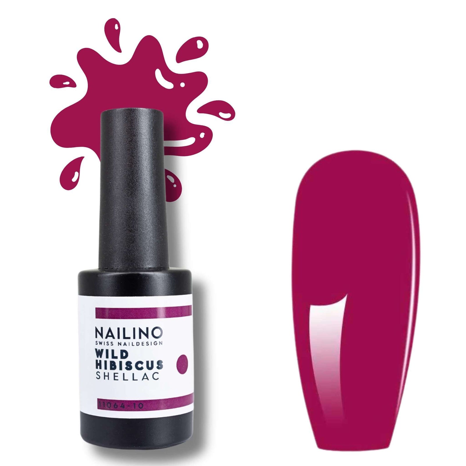 Shellac für langanhaltende und glänzende Nägel - NAILINO